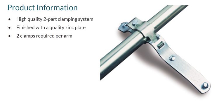 Euro Clamps Archives - Featherwing Mudwing Brackets